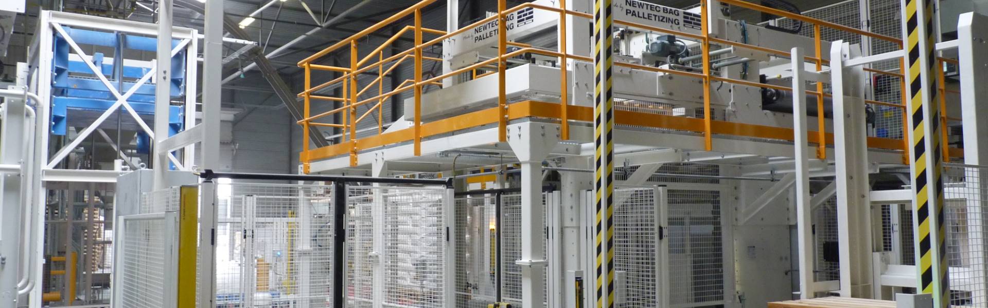 Newtec Bag Palletizing - Vermeulen Ingenieursbureau B.V.